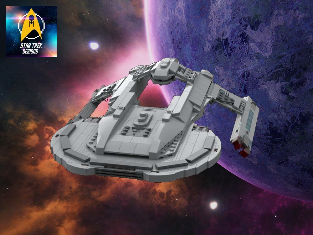 LEGO MOC USS Thunderchild NCC-63549 by DeansBrickDesigns | Rebrickable ...