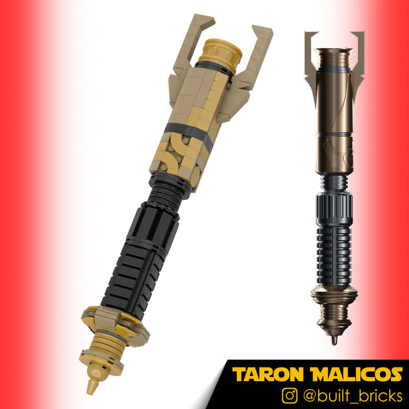 LEGO MOC Taron Malicos Lightsaber by built_bricks | Rebrickable - Build ...