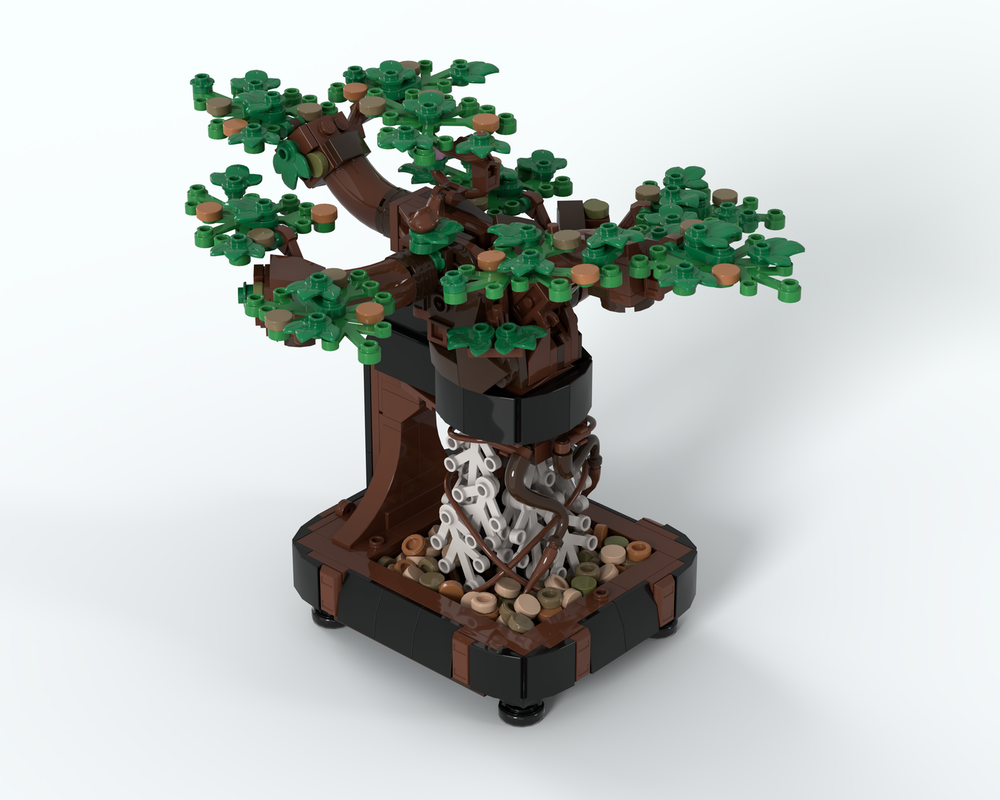 Lego Moc Experimental Bonsai By Krugaar Rebrickable Build With Lego