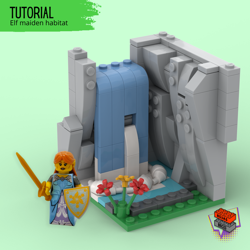 LEGO MOC Elf Maiden Habitat by Rojasmarc777 | Rebrickable - Build with LEGO