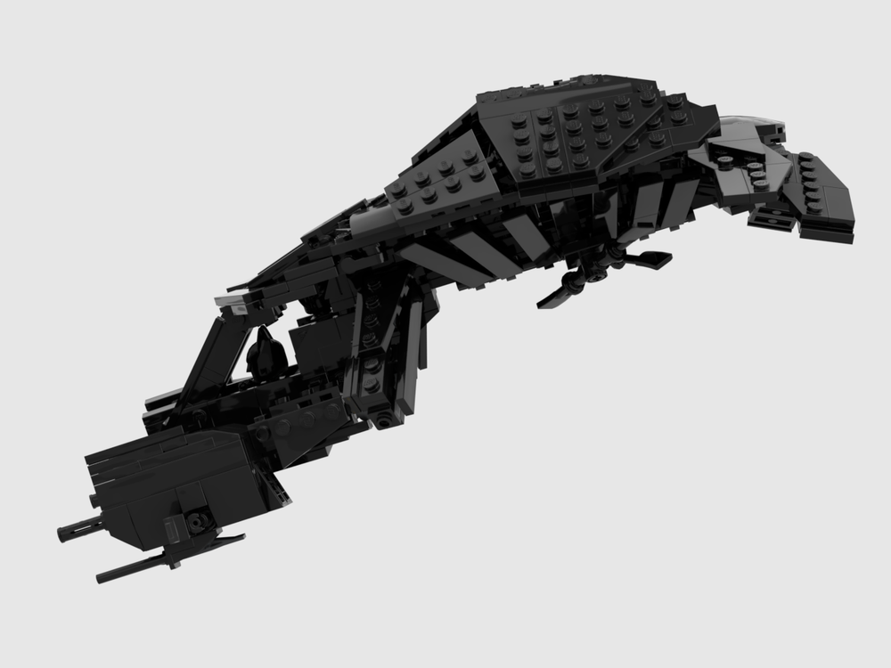 Lego Moc The Bat The Dark Knight Batwing By Ghsdfigjkugf