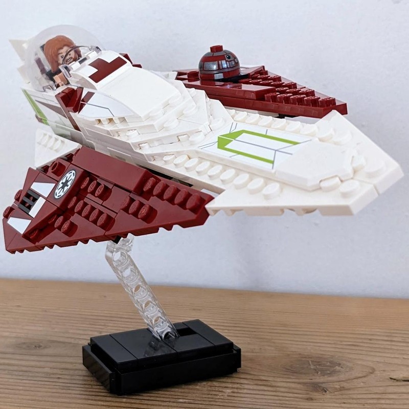 LEGO MOC Lego Jedi Starfighter Stand by glenn_tanner55 | Rebrickable ...