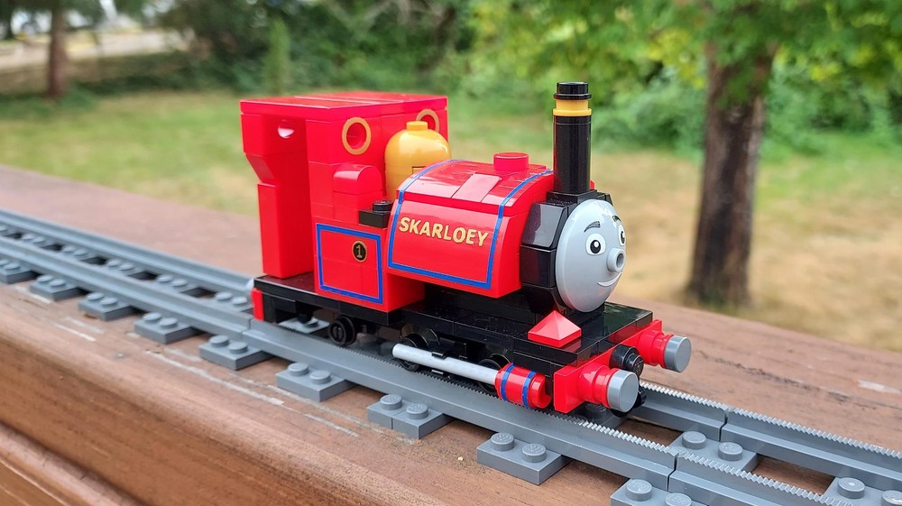 LEGO MOC Skarloey by WoodenToby | Rebrickable - Build with LEGO