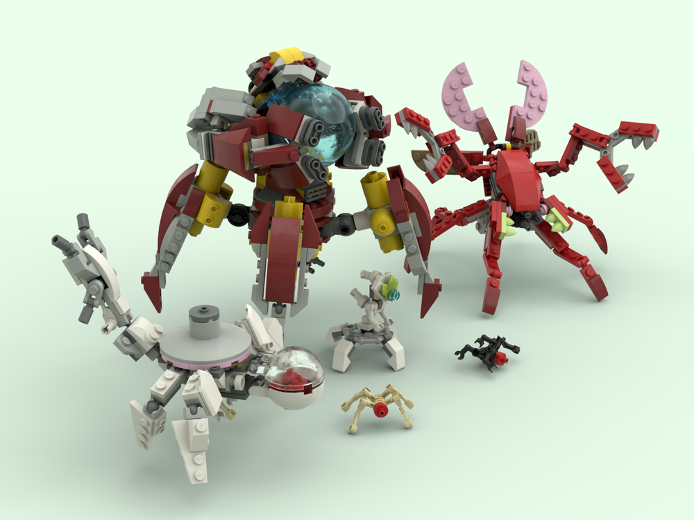 LEGO MOC Hive Queen Pheromon (31130 x 2, 31115) by the4thsentineljtch ...