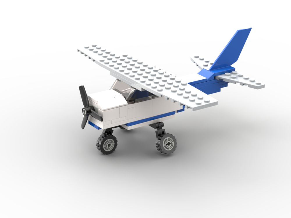 LEGO MOC Small Plane by MichaelbandyPilot | Rebrickable - Build with LEGO