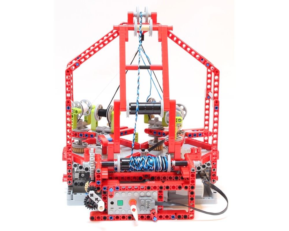 LEGO MOC 5 Reels Braiding Machine (updated version) by Nico71 ...