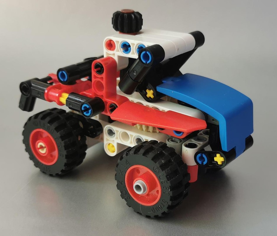 LEGO MOC Claas Xerion Mini - 42116O model by kostq | Rebrickable ...