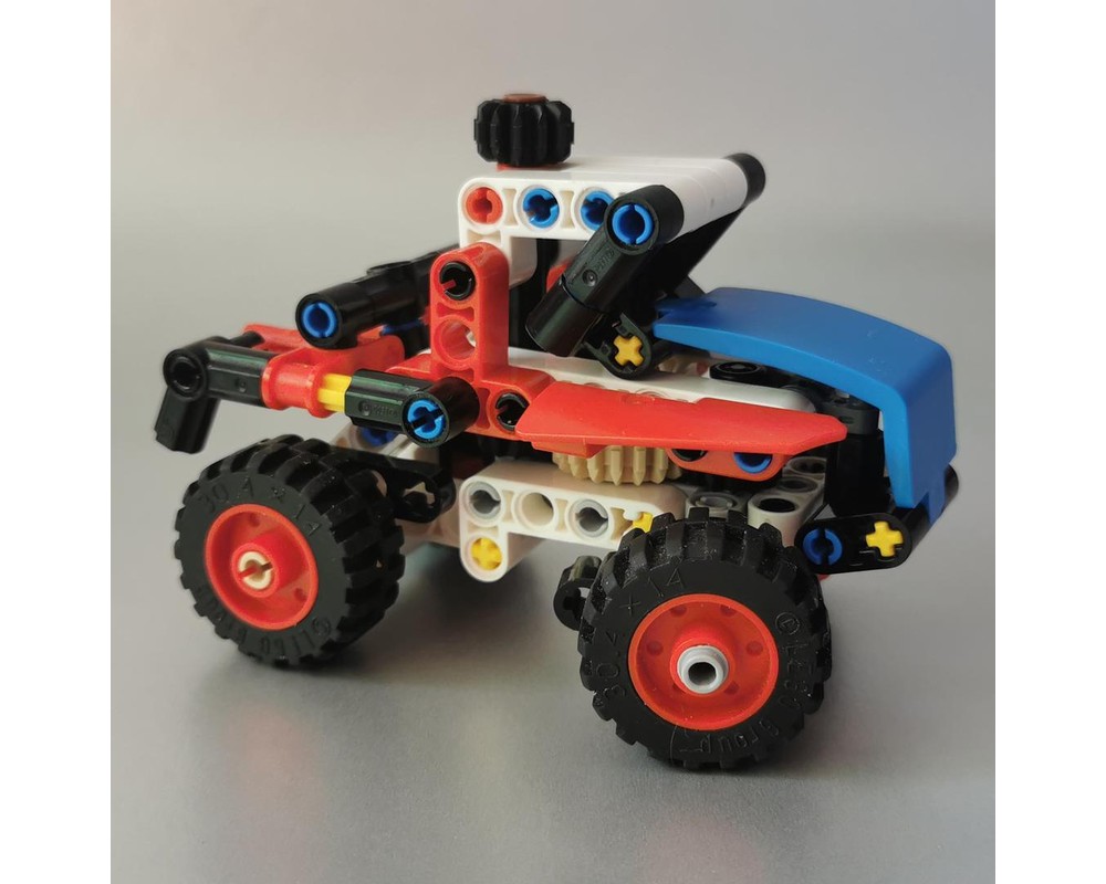 Lego Moc Claas Xerion Mini 42116o Model By Kostq Rebrickable