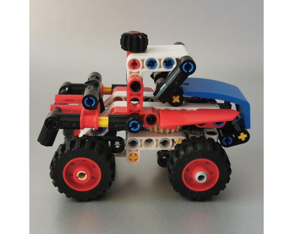Lego Moc Claas Xerion Mini 42116o Model By Kostq Rebrickable