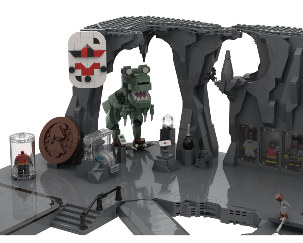 LEGO MOC Batcave Extras Pack by BricksbyJim | Rebrickable - Build with LEGO