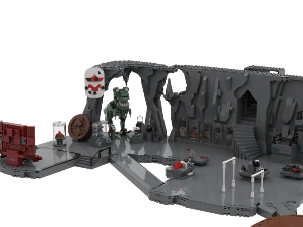Lego Moc Batcave Extras Pack By Bricksbyjim Rebrickable Build With Lego