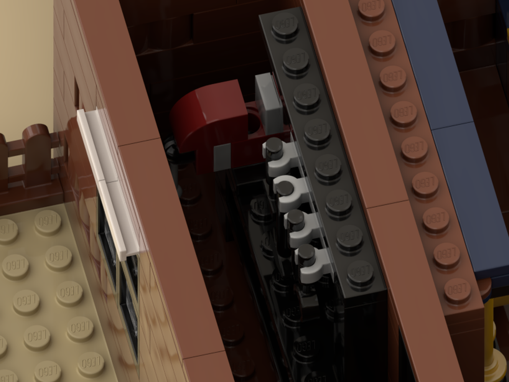Lego Moc Modular Wild West Gunsmith By Jameshigson0512 Rebrickable Build With Lego