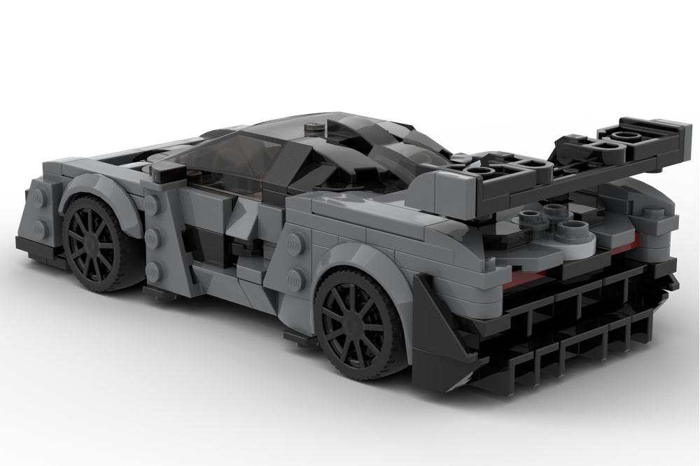 Lego Moc Mclaren Senna By Brickbuiltracers Rebrickable Build With Lego
