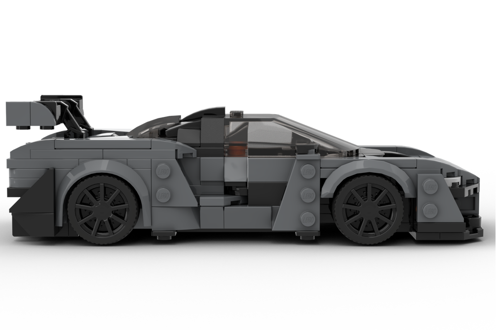 Lego Moc Mclaren Senna By Brickbuiltracers Rebrickable Build With Lego