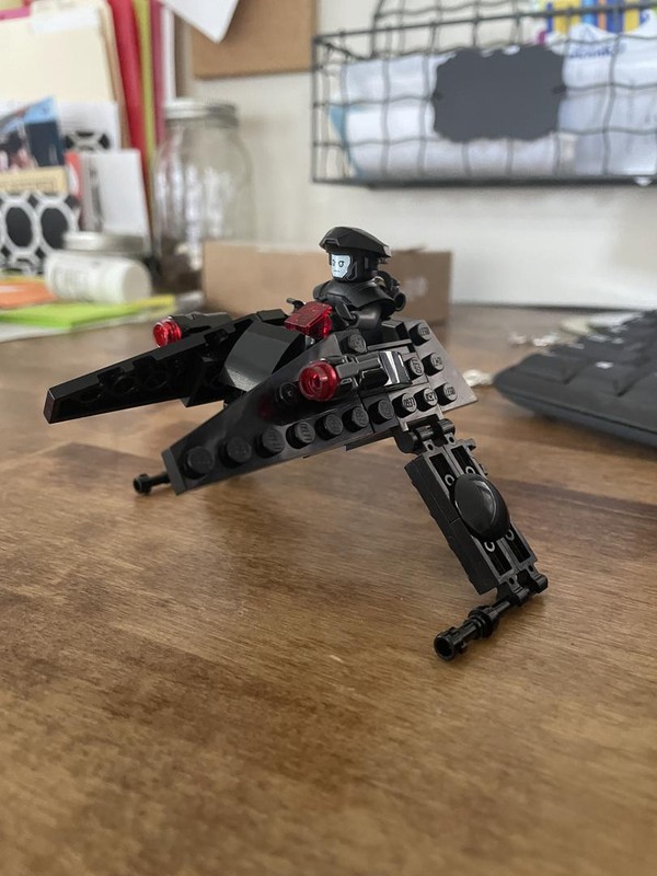 LEGO MOC Scythe Microfighter by Xenonitis | Rebrickable - Build with LEGO