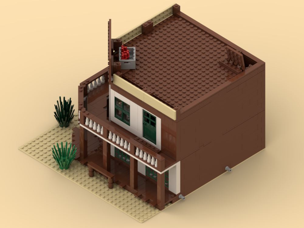 LEGO MOC Modular Wild West Saloon by jameshigson0512 | Rebrickable ...