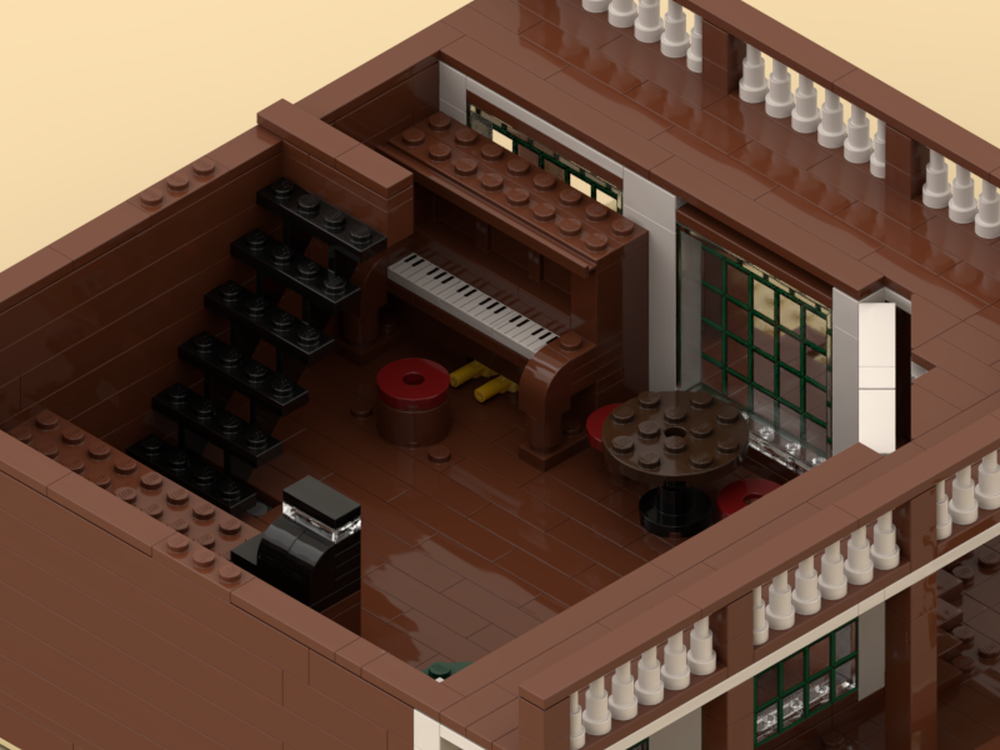 LEGO MOC Modular Wild West Saloon by jameshigson0512 | Rebrickable ...