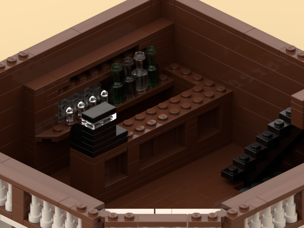 LEGO MOC Modular Wild West Saloon by jameshigson0512 | Rebrickable ...