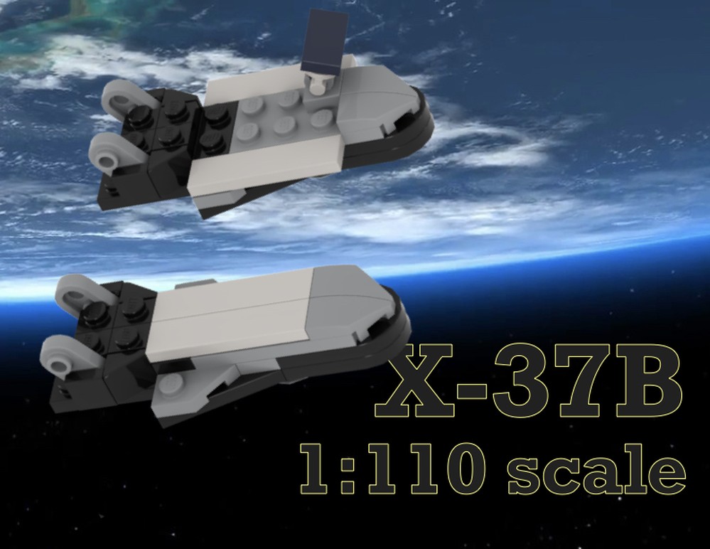 LEGO MOC X-37B Micro Scale? (1:110) by sabi_wabi | Rebrickable - Build ...