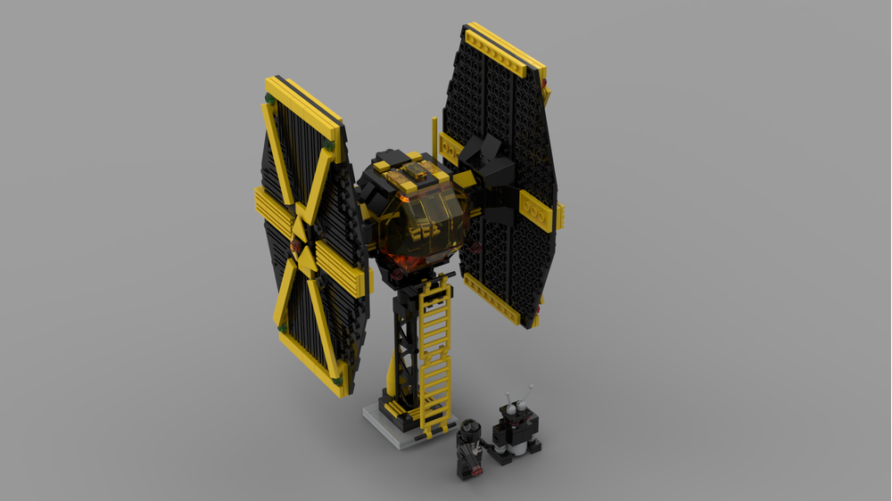 LEGO MOC BlackTron starfighter (Classic style) by Mobilox Studios ...