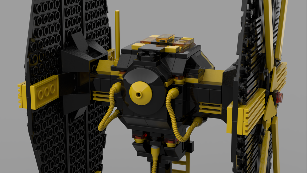 LEGO MOC BlackTron starfighter (Classic style) by Mobilox Studios ...