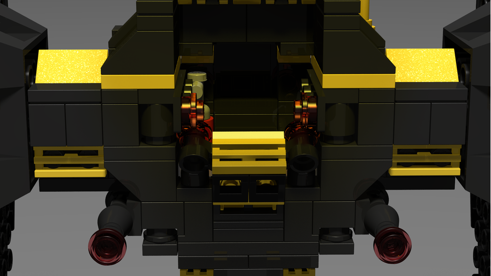 LEGO MOC BlackTron starfighter (Classic style) by Mobilox Studios ...