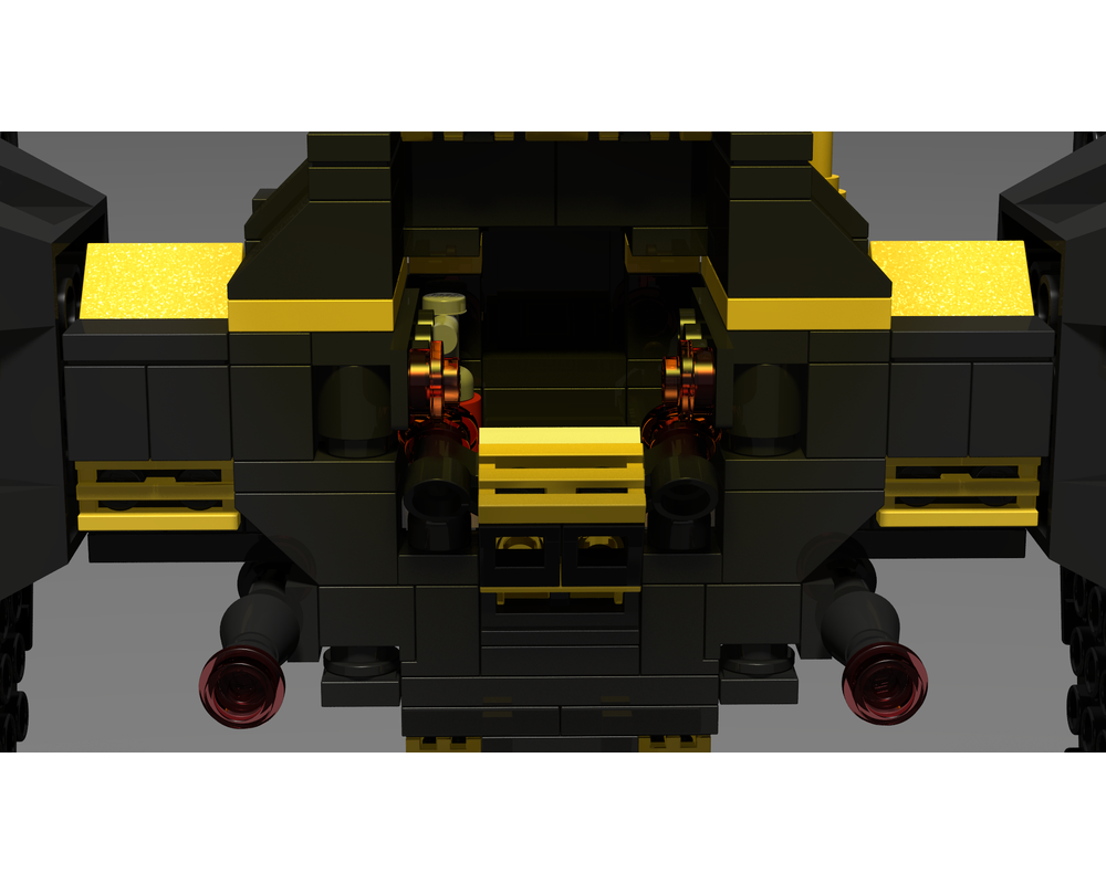 LEGO MOC BlackTron starfighter (Classic style) by Mobilox Studios ...