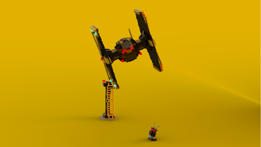 LEGO MOC BlackTron starfighter (Classic style) by Mobilox Studios ...