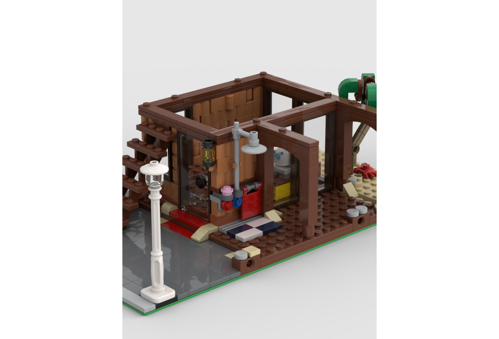 LEGO MOC Surfer Beach House Modular by KTBrickworks | Rebrickable ...