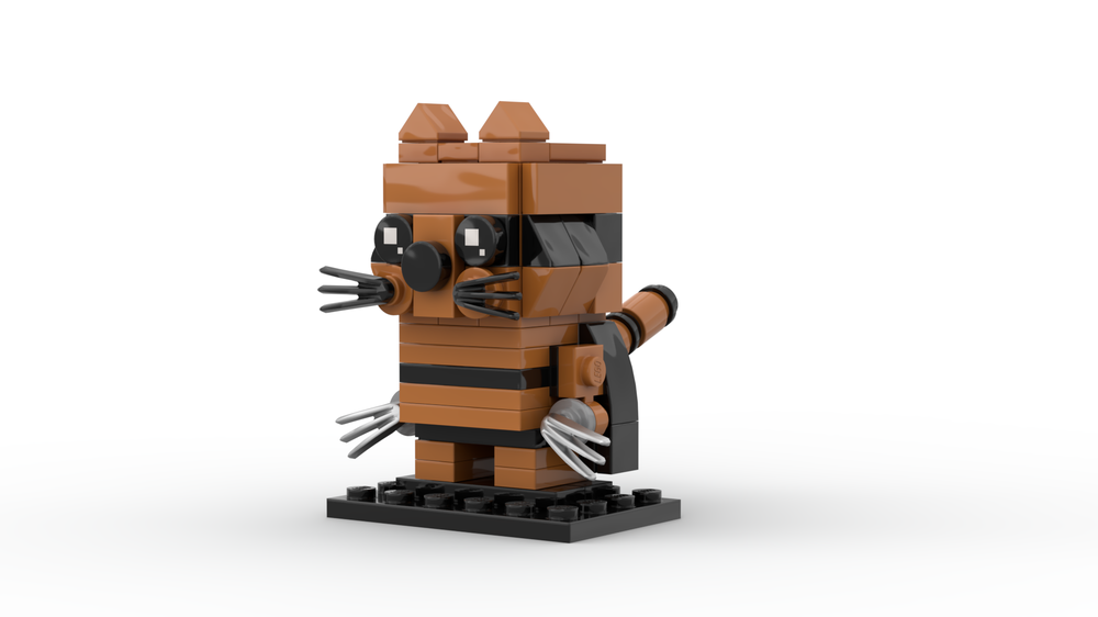 LEGO MOC-124116 Cat Kid Brickheadz by SafeBrickz | Rebrickable - Build ...