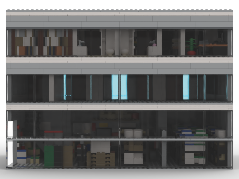 LEGO MOC-124132 Dunder Mifflin Annex Floor by Brick Artisan ...