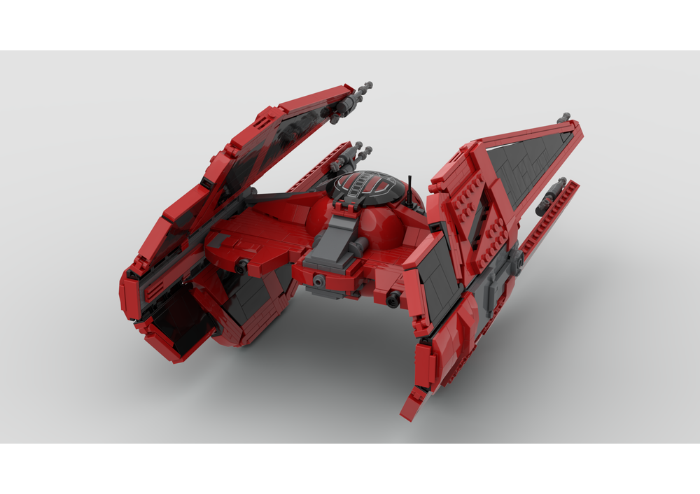 LEGO MOC Major Vonreg's TIE Baron (TIE/ba) by TIEbreak | Rebrickable ...