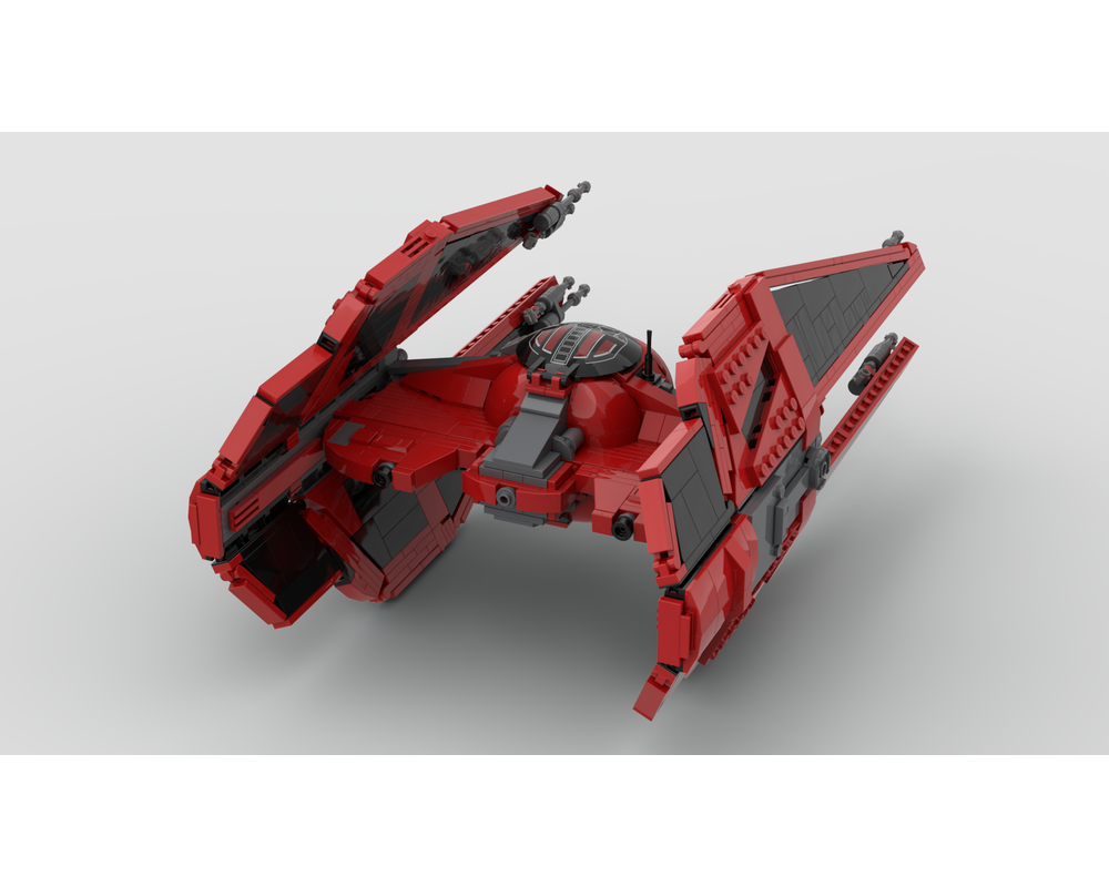 LEGO MOC Major Vonreg's TIE Baron (TIE/ba) by TIEbreak | Rebrickable ...
