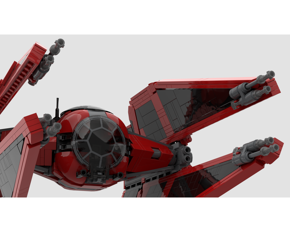 LEGO MOC Major Vonreg's TIE Baron (TIE/ba) by TIEbreak | Rebrickable ...