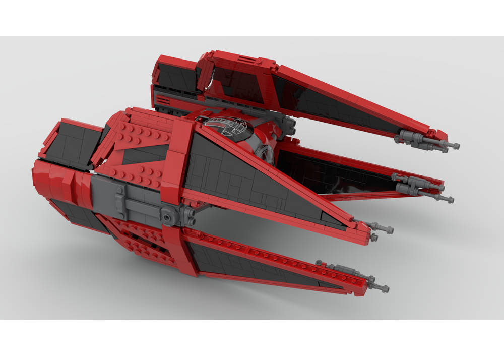 LEGO MOC Major Vonreg's TIE Baron (TIE/ba) by TIEbreak | Rebrickable ...