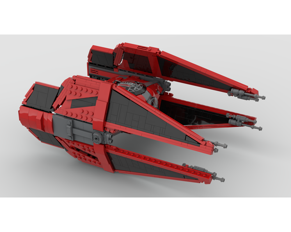 LEGO MOC Major Vonreg's TIE Baron (TIE/ba) by TIEbreak | Rebrickable ...