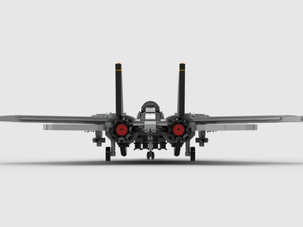 LEGO MOC F-14 Tomcat (A) by Your Brick Guy | Rebrickable - Build with LEGO