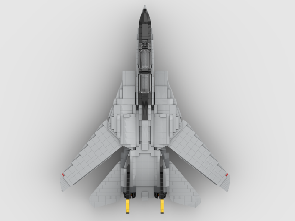 LEGO MOC F-14 Tomcat (A) by Your Brick Guy | Rebrickable - Build with LEGO