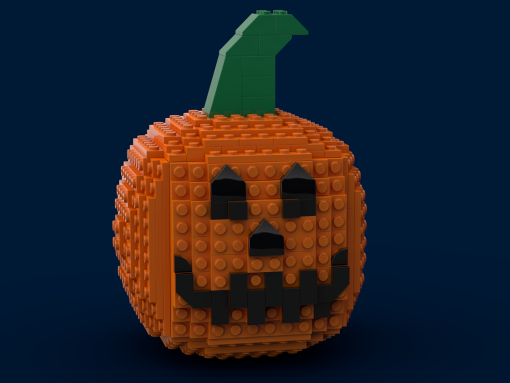 LEGO MOC Halloween Pumpkin Decoration by Jedi Plb | Rebrickable - Build ...