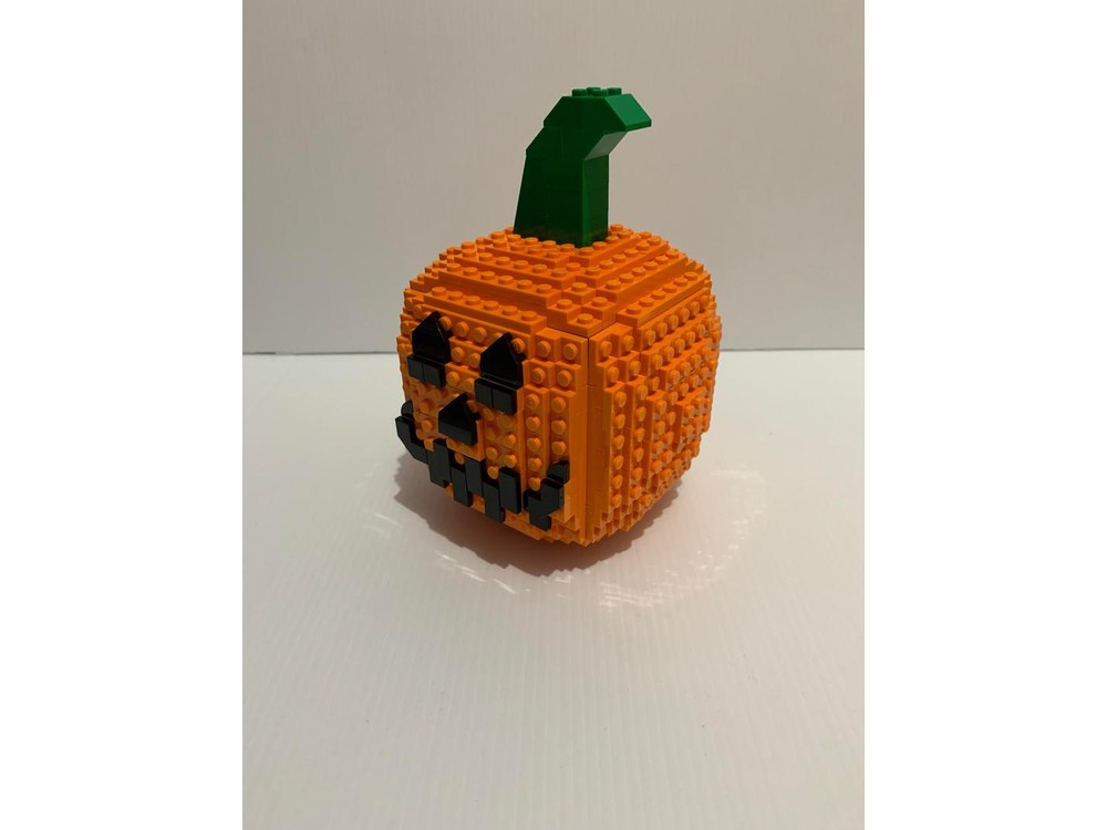 LEGO MOC Halloween Pumpkin Decoration by Jedi Plb | Rebrickable - Build ...