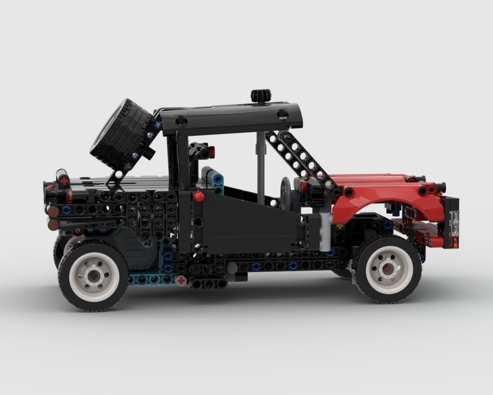 Lego Moc Offroader 42106 Alternative By Erikgs Rebrickable Build