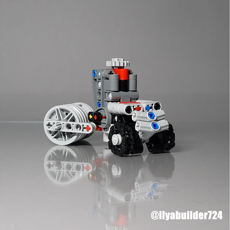 LEGO MOC 42132 Road Roller by ilyabuilder724 | Rebrickable - Build with ...
