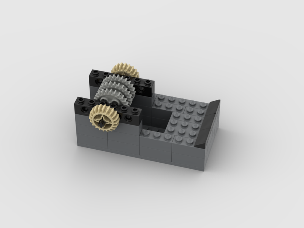 LEGO MOC Lego tape dispenser by legocreator2.o | Rebrickable - Build ...