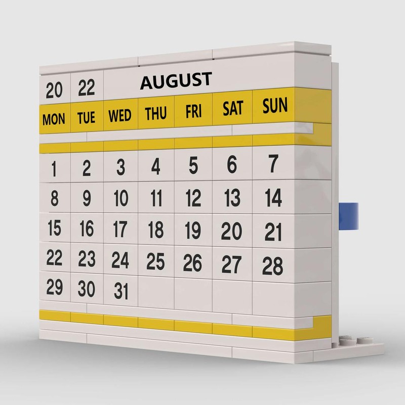 LEGO MOC Everyday is Awesome - Calendar and Curve by uminuo ...