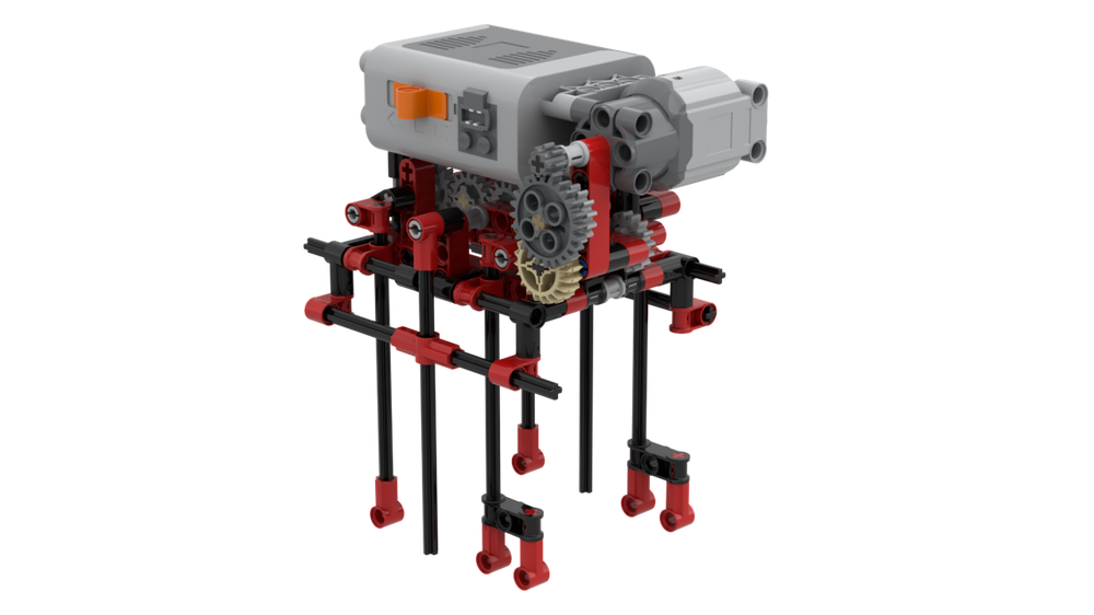 LEGO MOC Long Leg Walker by 2in1 | Rebrickable - Build with LEGO