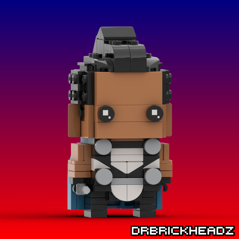 LEGO MOC King Valkyrie (Thor: Love and Thunder) Custom Brickheadz by ...