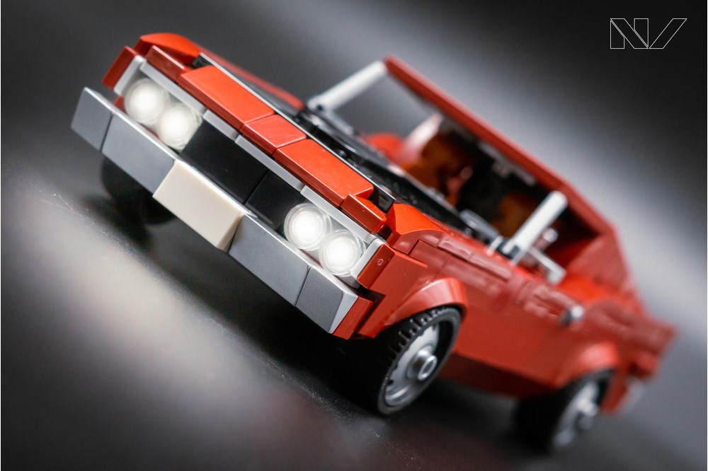 Lego Moc Ford Torino Talladega By Nv Carmocs Rebrickable Build With