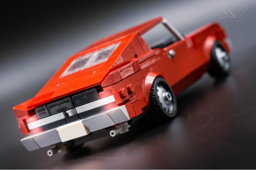 Lego Moc Ford Torino Talladega By Nv Carmocs Rebrickable Build With