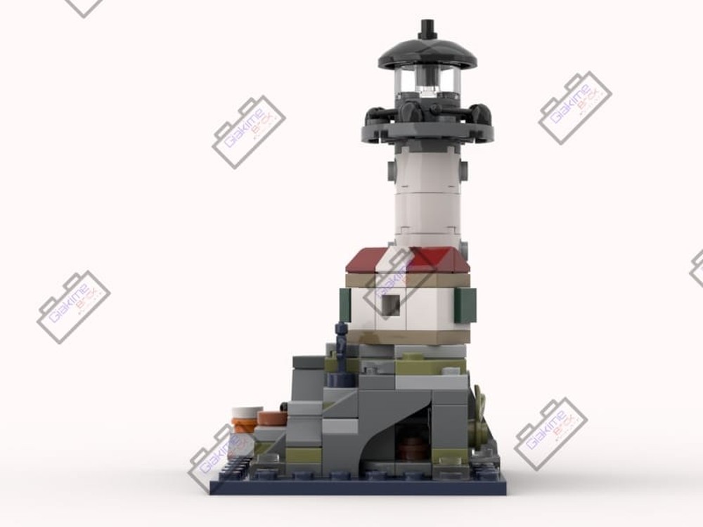 LEGO MOC Mini Headlight Motorized 21335 by Giakime Brick | Rebrickable ...