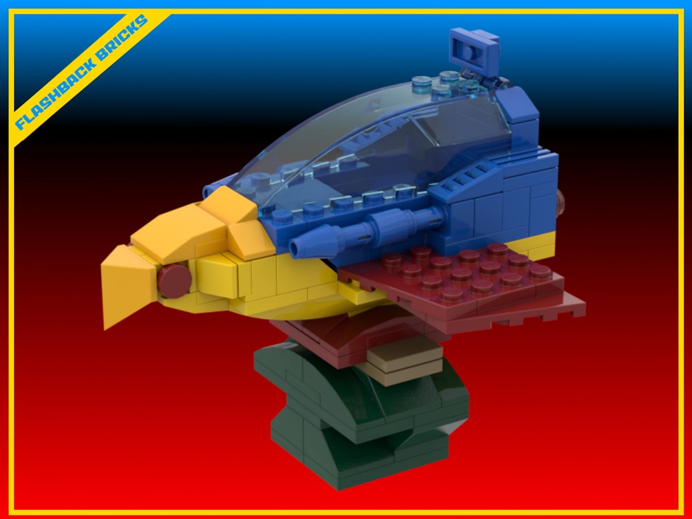 LEGO MOC Talon Fighter by Flashback_Bricks | Rebrickable - Build with LEGO